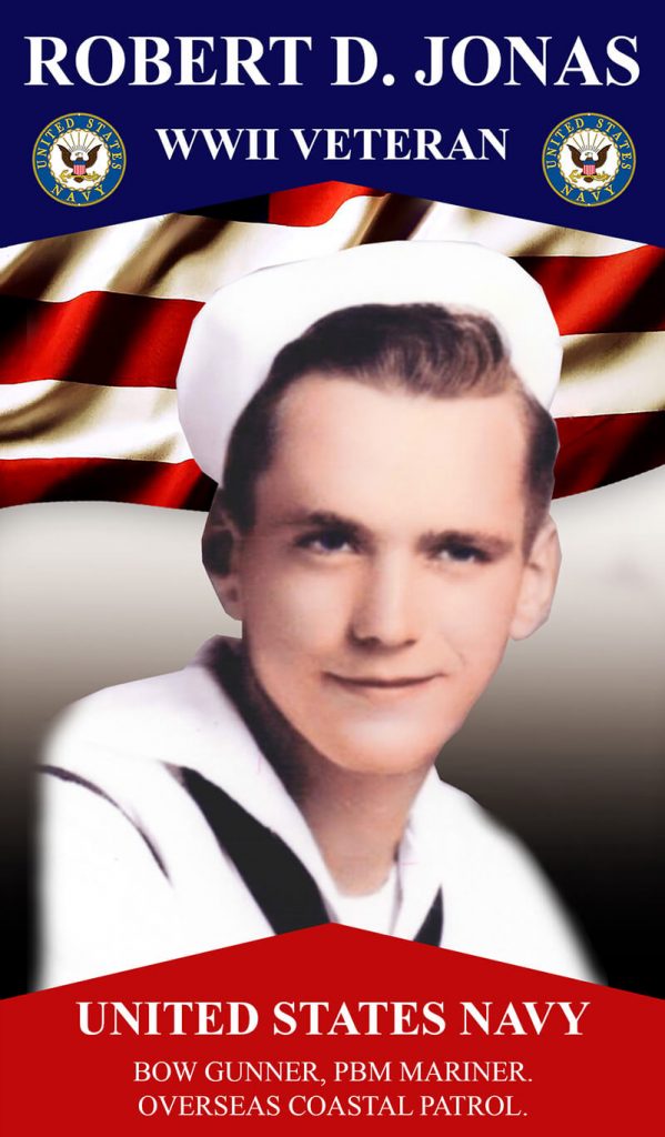 Jonas, Robert D. - Veteran's Honor Banner Project Jonas, Robert D. - Veteran's Honor Banner Project