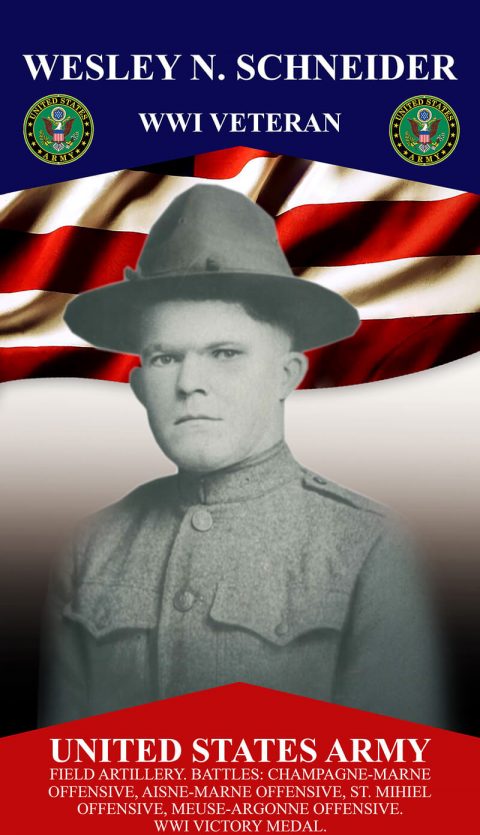 Schneider, Wesley N. - Veterans Honor Banner Project