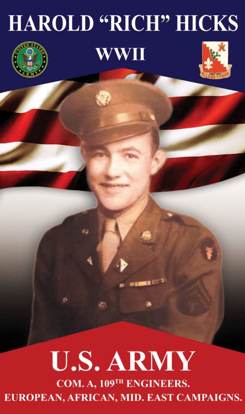Hicks, Harold "Rich" - Veterans Honor Banner Project