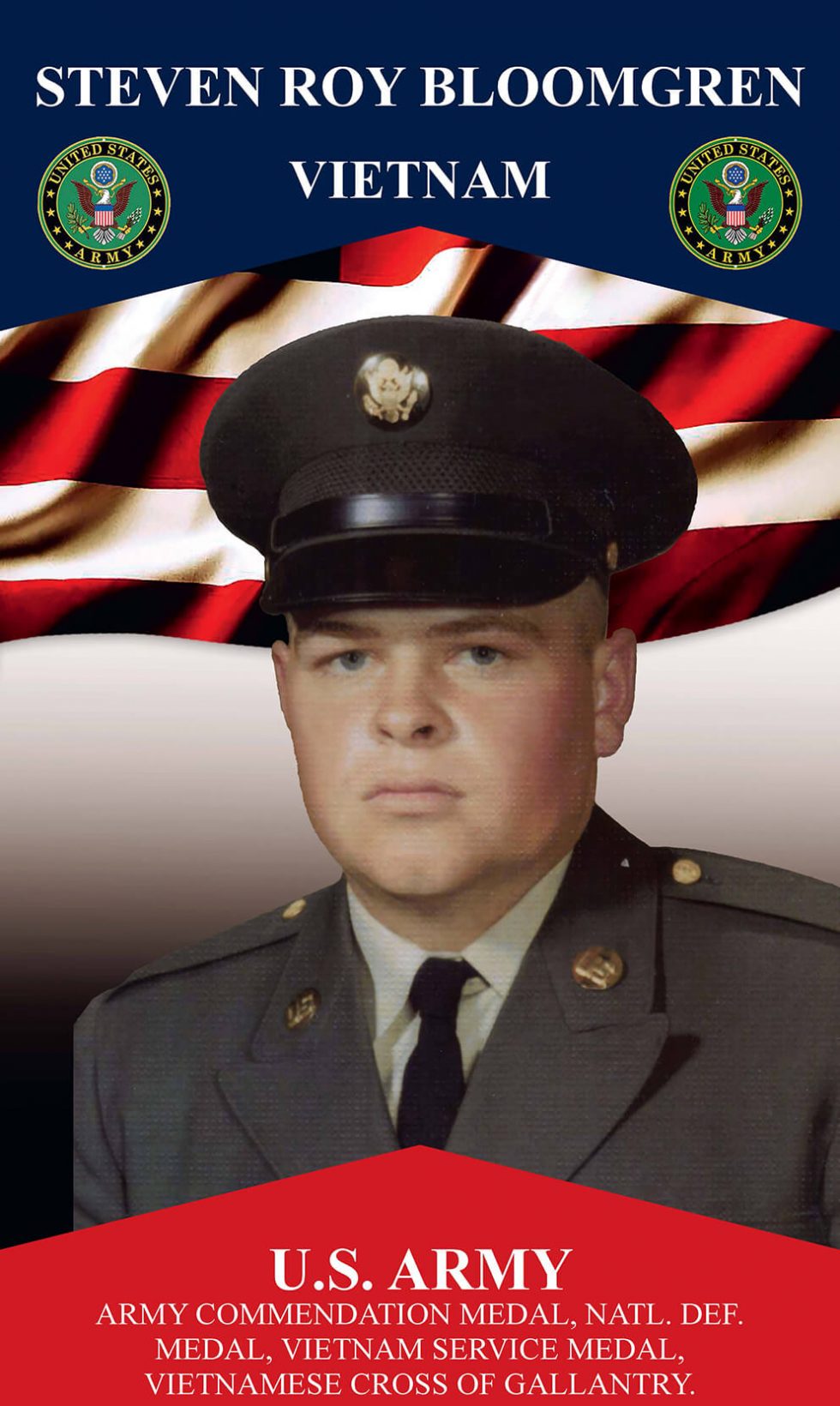 Bloomgren, Steven Roy - Veterans Honor Banner Project