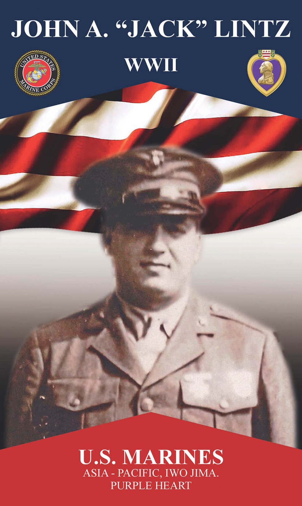 Lintz, John A. "Jack" - Veterans Honor Banner Project